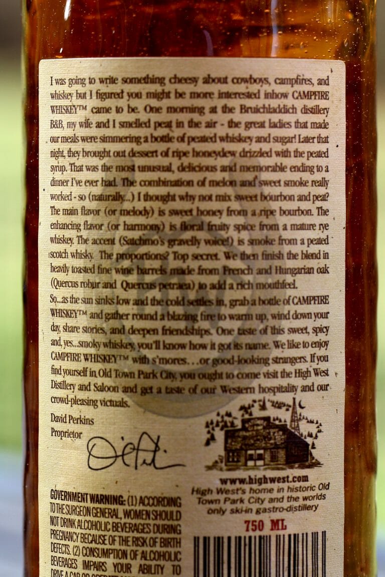 High West Campfire Whiskey Review - Bourbon Culture