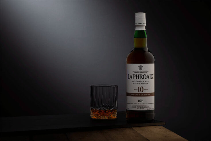 Laphroaig 10 Year Sherry Oak Finish Review - Bourbon Culture