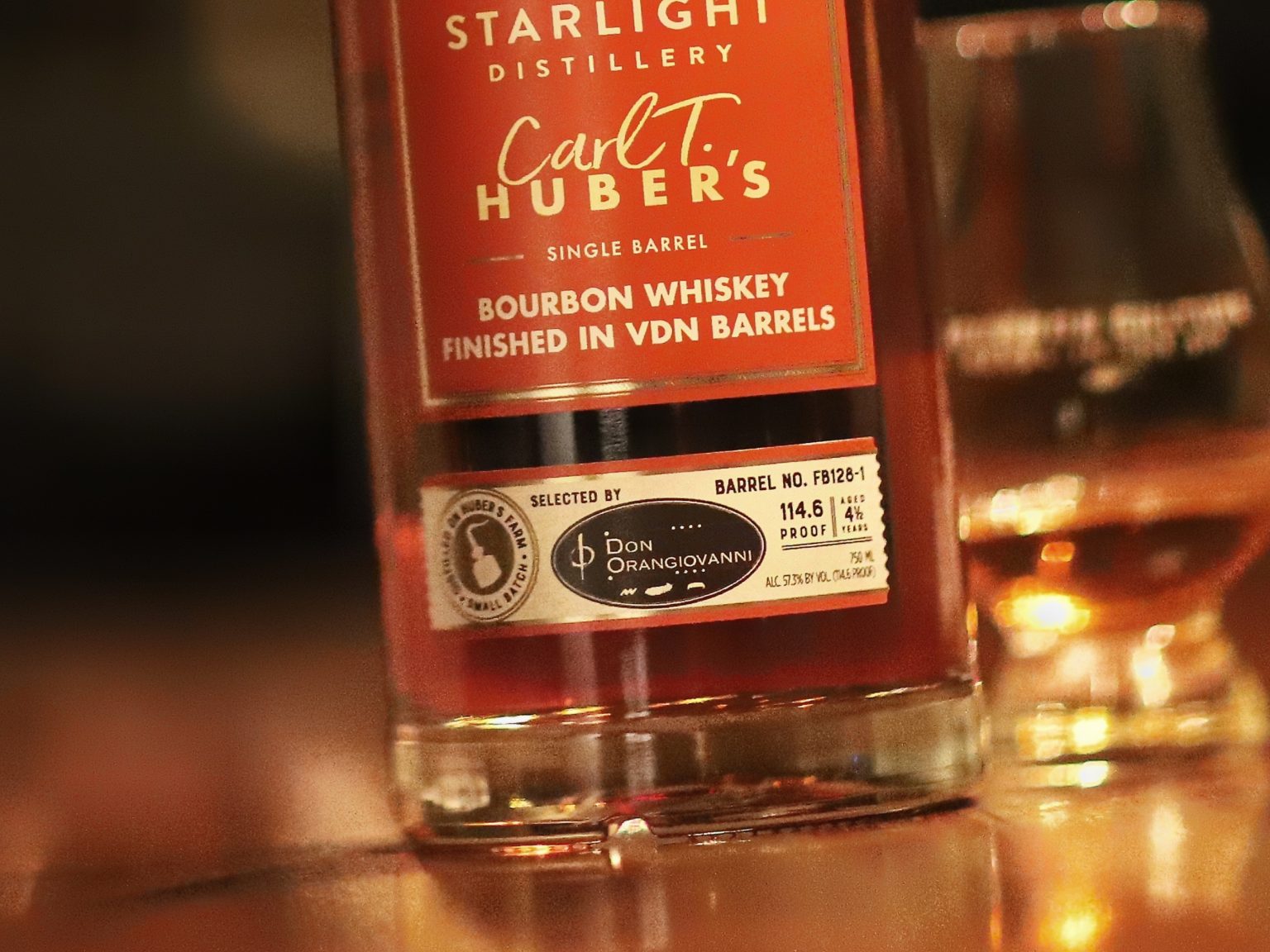 Starlight Distillery VDN Finished Single Barrel Bourbon - Bourbon Culture