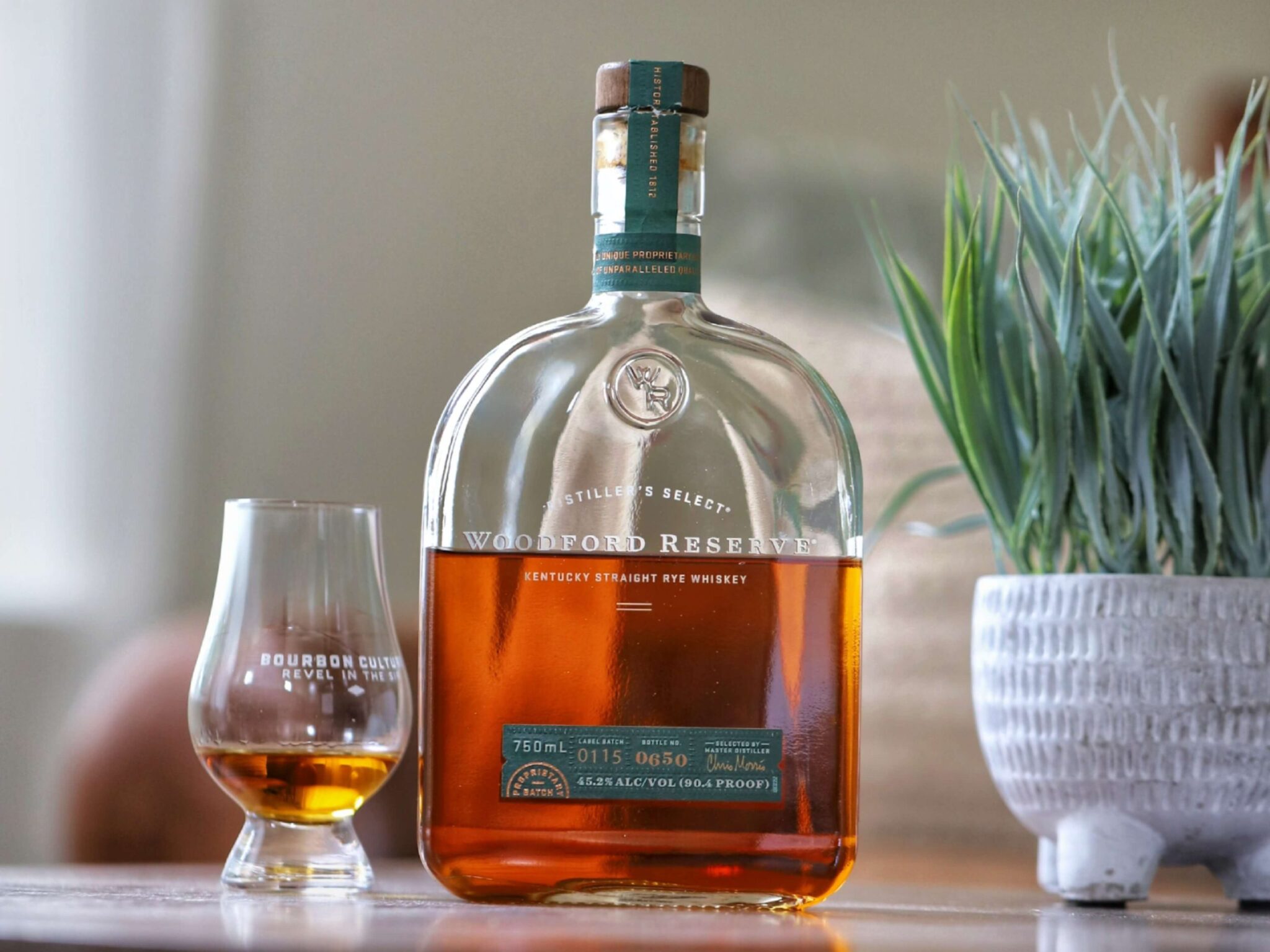 Woodford Reserve Straight Kentucky Rye Whiskey - Bourbon Culture