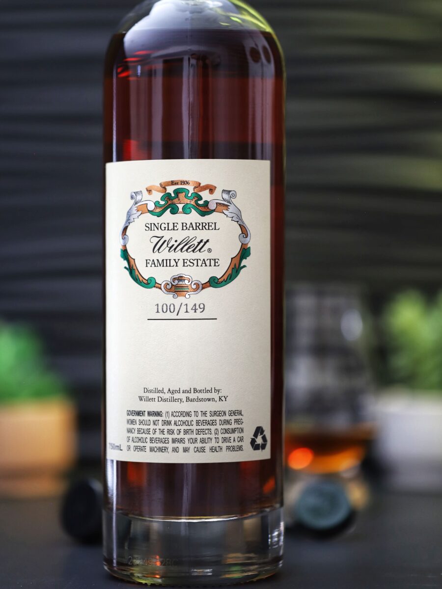 Willett Family Estate Single Barrel 8 Year Old Rye Whiskey Review ...