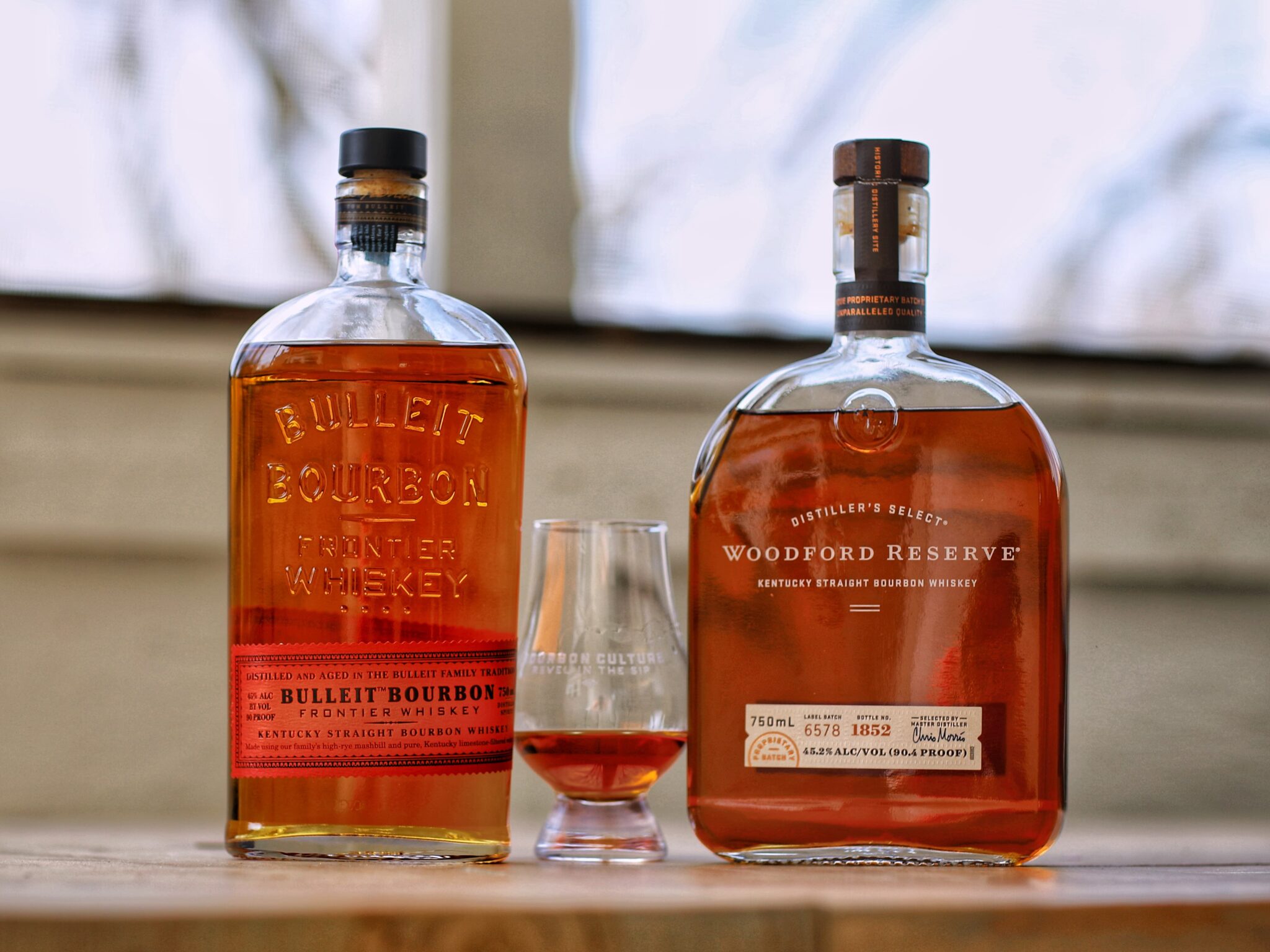 Bulleit Bourbon vs Woodford Reserve - Comparison Review