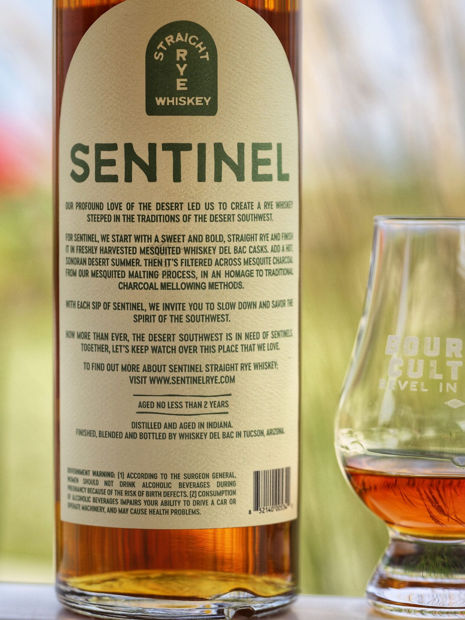 Whiskey Del Bac Sentinel Rye Whiskey Review - Bourbon Culture