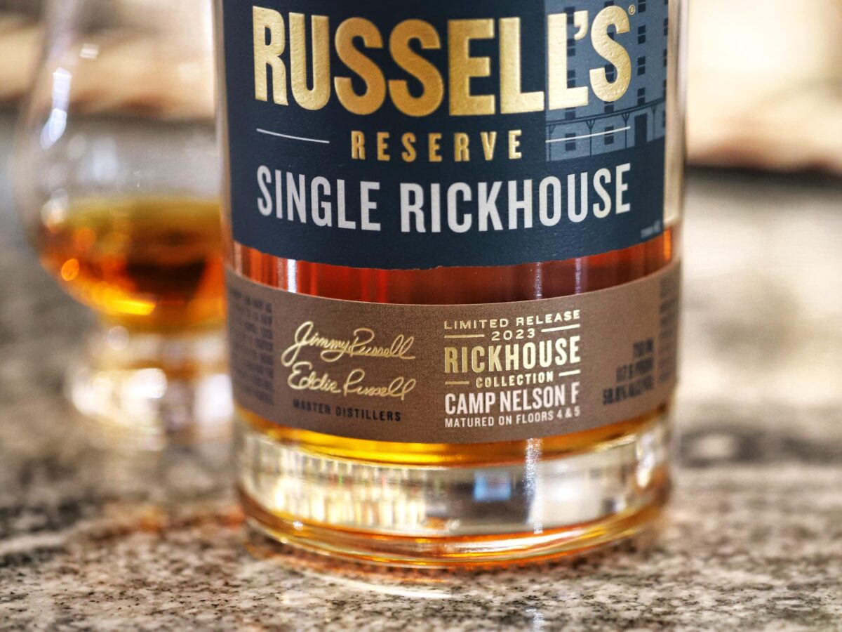 Russell's Reserve Single Rickhouse Camp Nelson F Review - Bourbon Culture