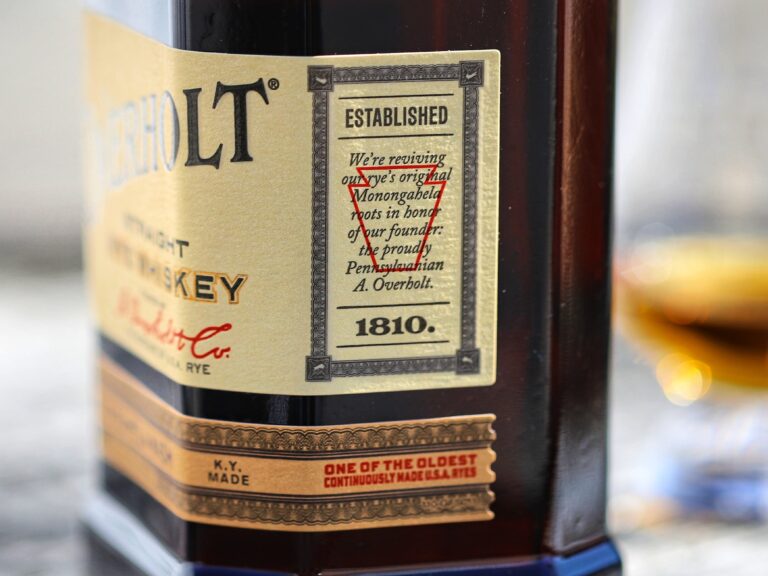 A Overholt Monongahela Mash Straight Rye Whiskey Review - Bourbon Culture
