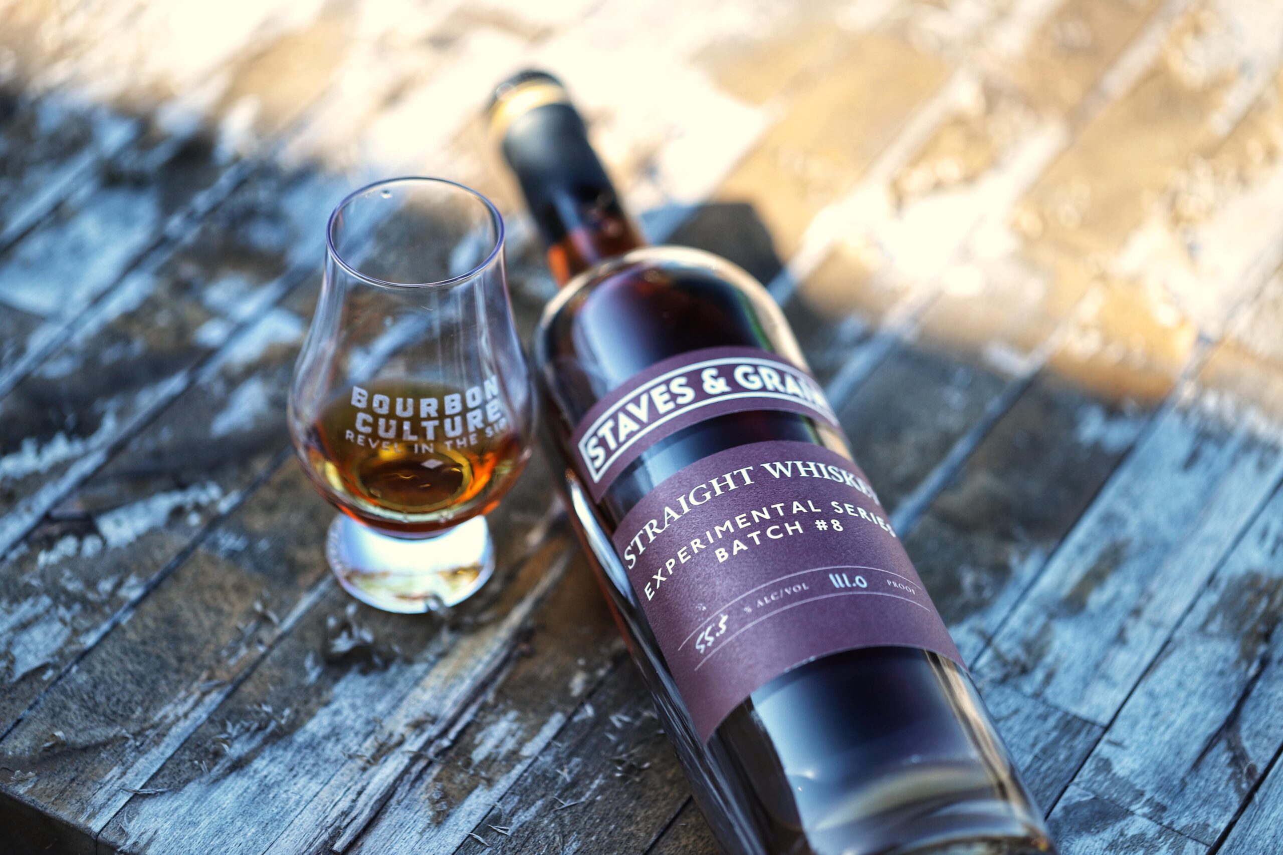 Staves & Grains Experimental Series Rye Whiskey #8 (finished in an ...