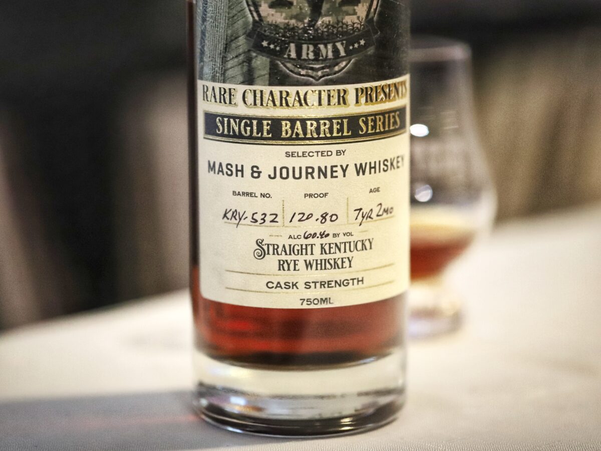 Rare Character Single Barrel Kentucky Rye Whiskey (Mash & Journey Pick ...