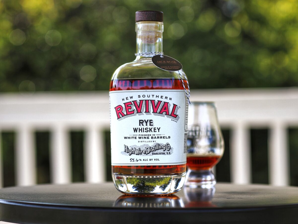 High Wire Distilling Co. New Southern Revival Single Barrel Rye Whiskey ...