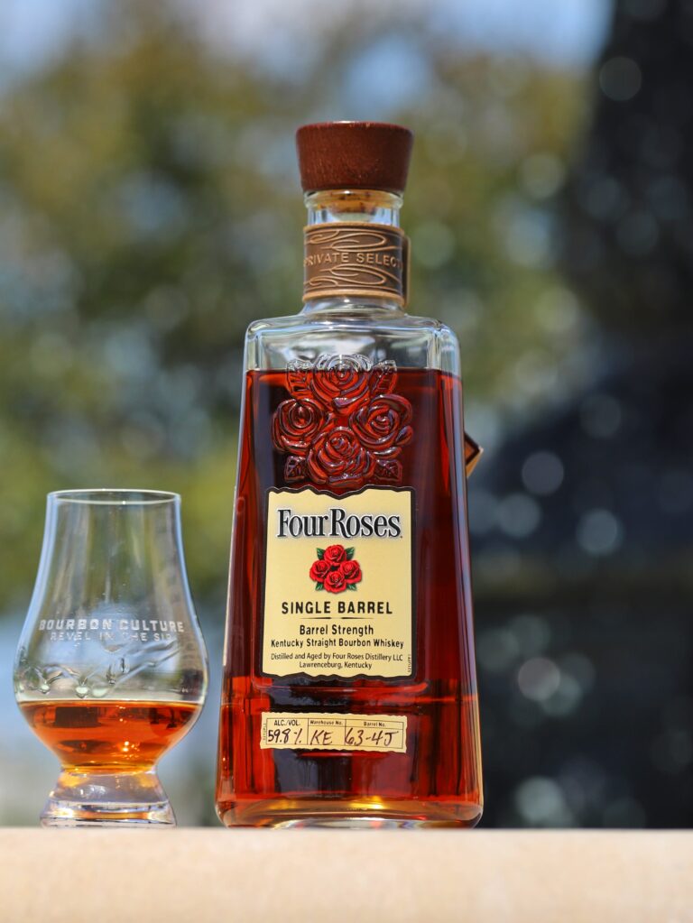Four Roses Private Selection Barrel Strength Bourbon OBSK (Whole Foods ...