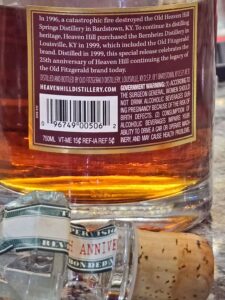 Old Fitzgerald 13 Year Old Bottled-in-Bond Bourbon Review - Bourbon Culture