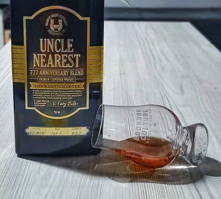 Uncle Nearest 777 Anniversary Blend Tennessee Whiskey Review - Bourbon ...