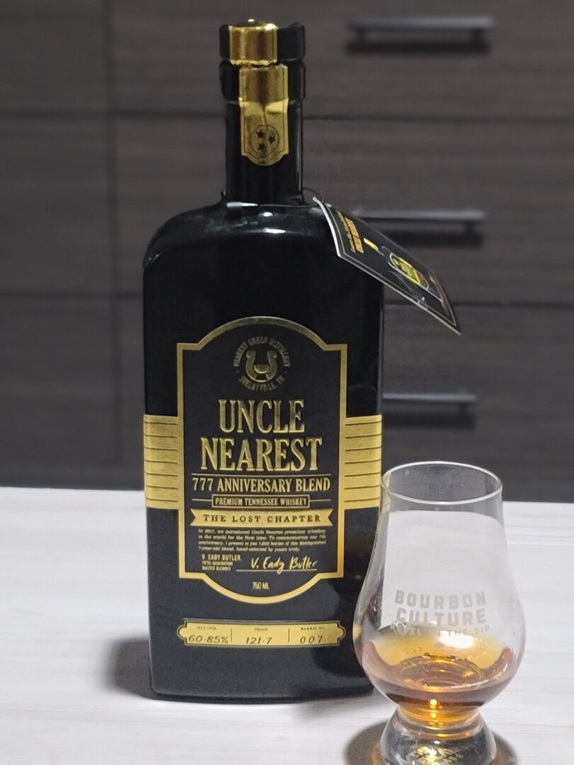 Uncle Nearest 777 Anniversary Blend Tennessee Whiskey Review - Bourbon ...