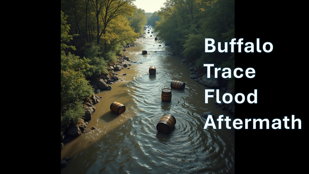 Checking in on Buffalo Trace one month after the great flood of 2025