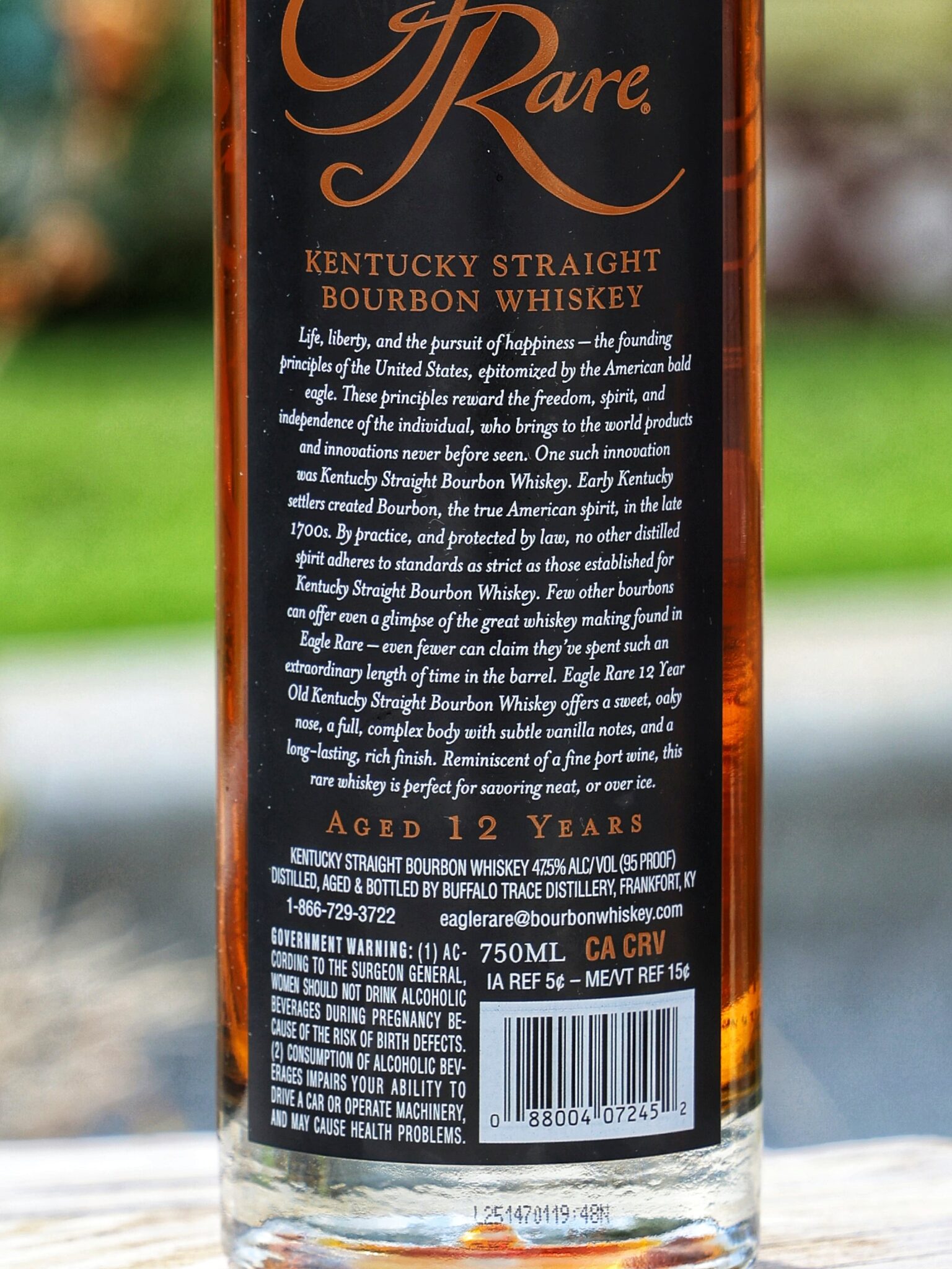 Eagle Rare Aged 12 Years Bourbon Review - Bourbon Culture