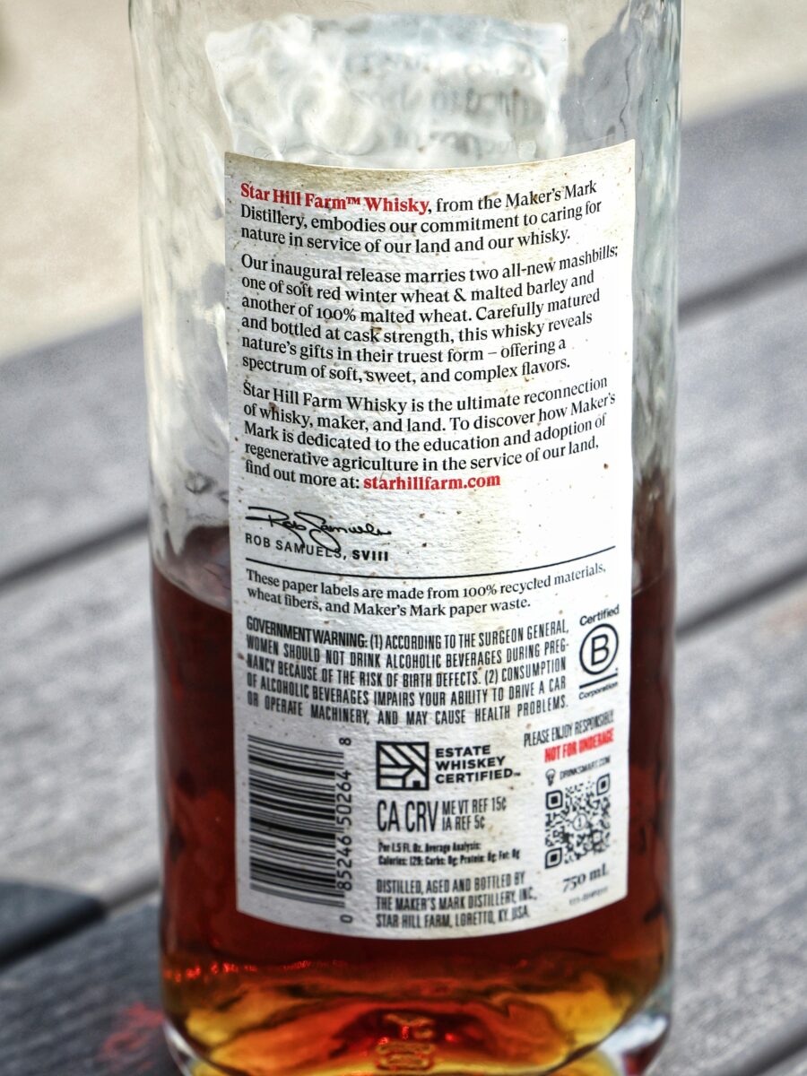 Maker's Mark Star Hill Farm Wheat Whiskey (2025) Review - Bourbon Culture