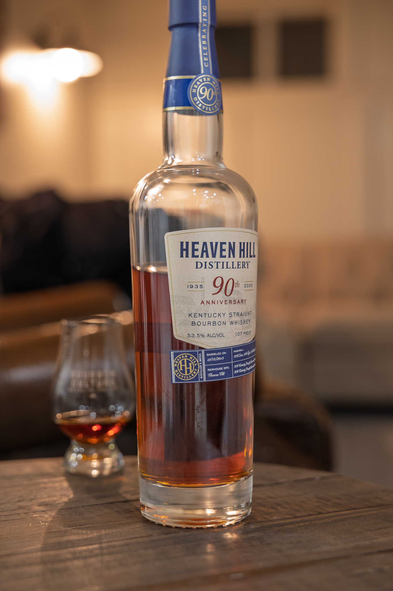 Heaven Hill 90th Anniversary Bourbon Review - Bourbon Culture
